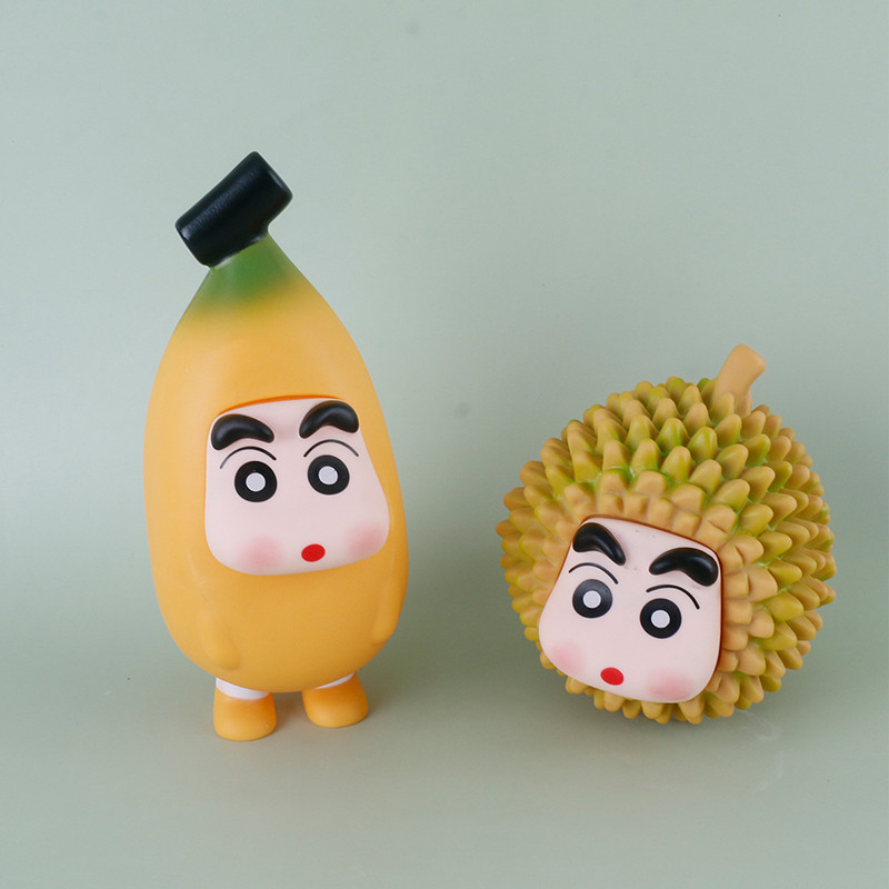 Anime Crayon Shin-chan Figures Nohara Shinnosuke Fruit Series Action ...