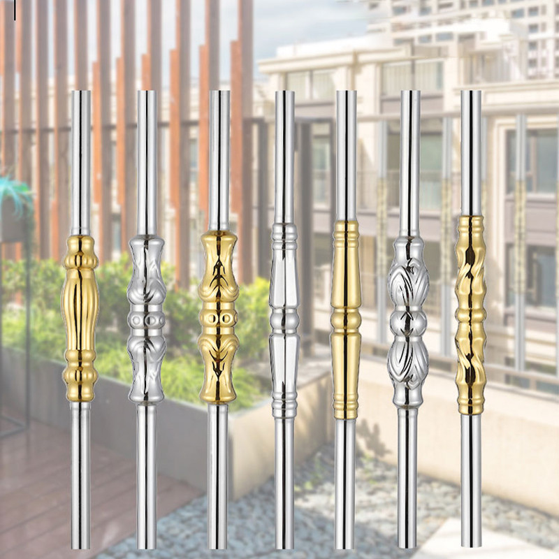 565*25mm Stair Balcony Stainless Steel Rod Column European Style 304 ...
