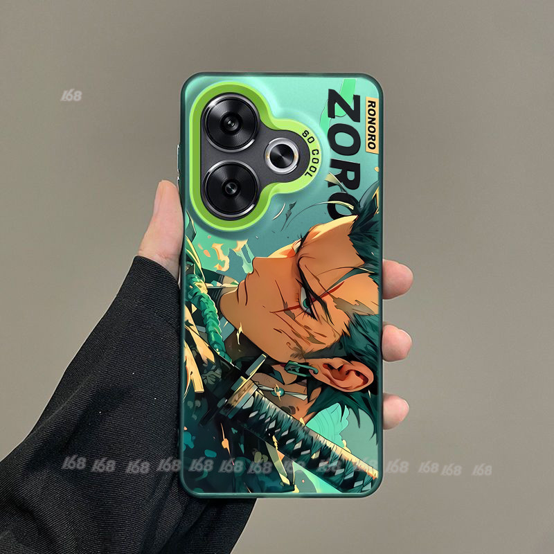 POCO F6 Case POCO F6 Pro Case Shockproof Case Anime One Piece Luffy ...