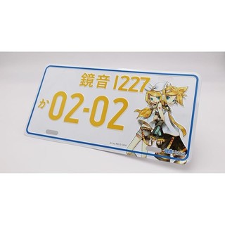 Daihatsu Hatsune Miku Kagamine Rin Len License Plate Aluminum Plate ...