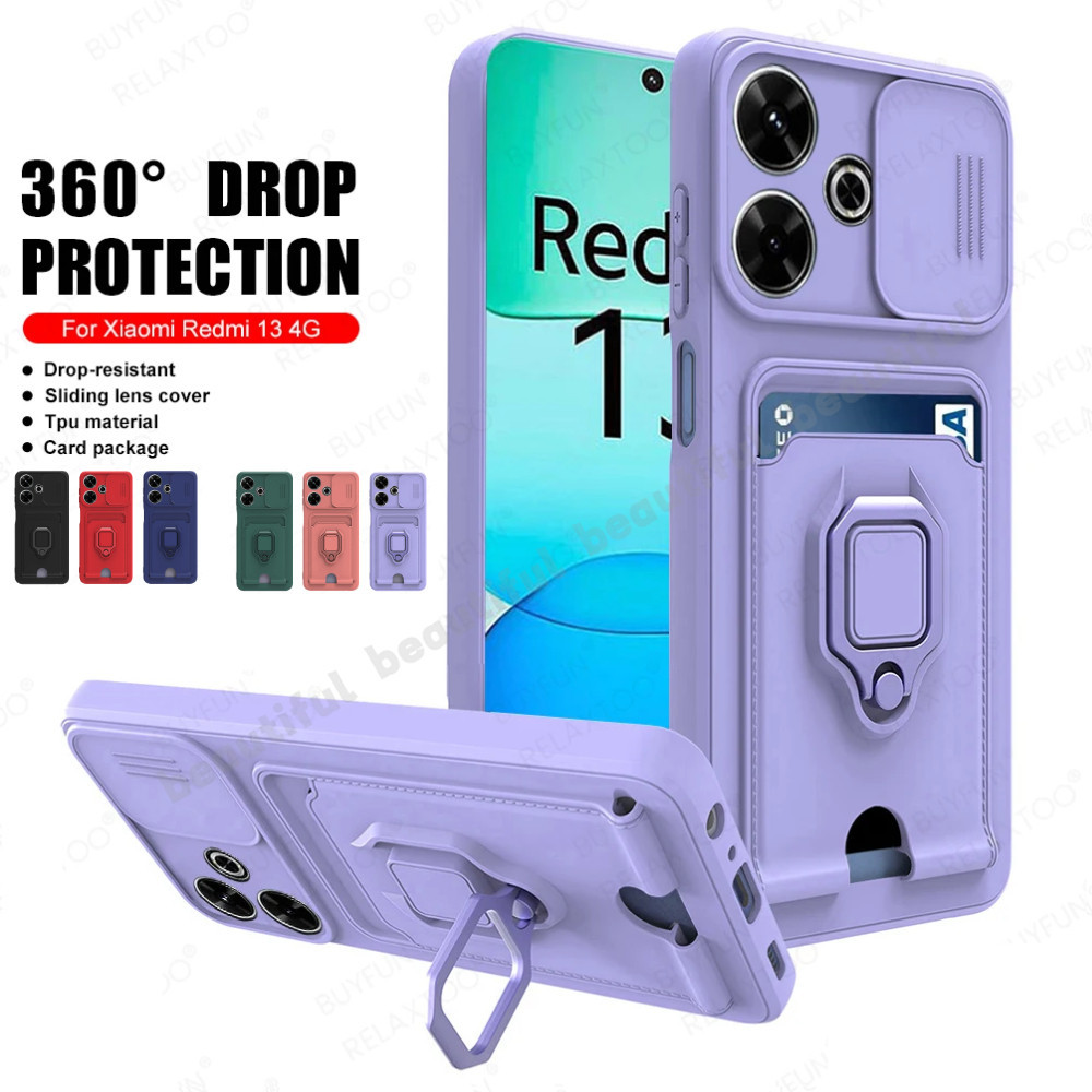 Case For Xiaomi Redmi 13 Redmi13 4G 5G 2024 Slide Camera Protection ...