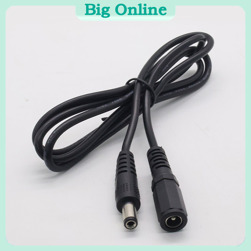 5M 12V DC Extension Wire Power Supply Cable Extension Cord Female To ...