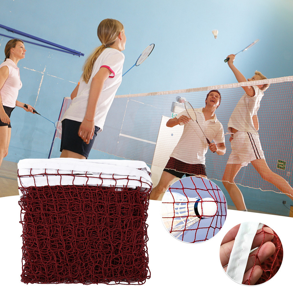 Badminton Replacement Net Polypropylene Badminton Net Replacement Easy Setup Volleyball Net for ...