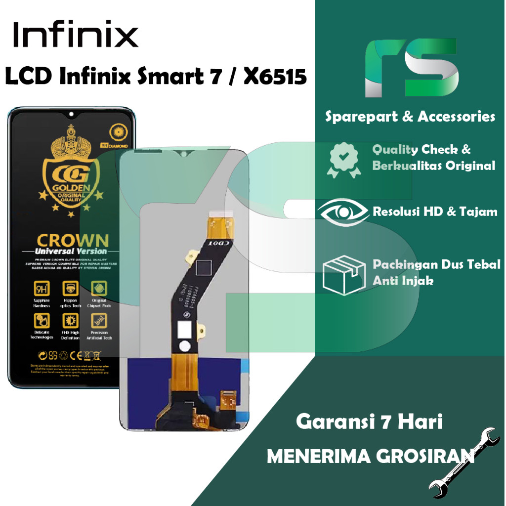 Infinix SMART 7 / X6515 / Itel A40 / Tecno Spark 2023 LCD TOUCHSCREEN COMPLETE | Shopee Philippines