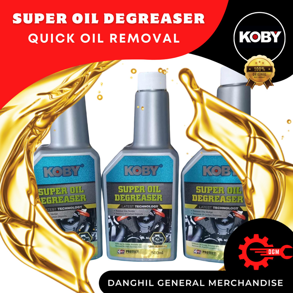 KOBY Super Oil Degreaser - Quick Oil Removal (500ml) | Shopee Philippines