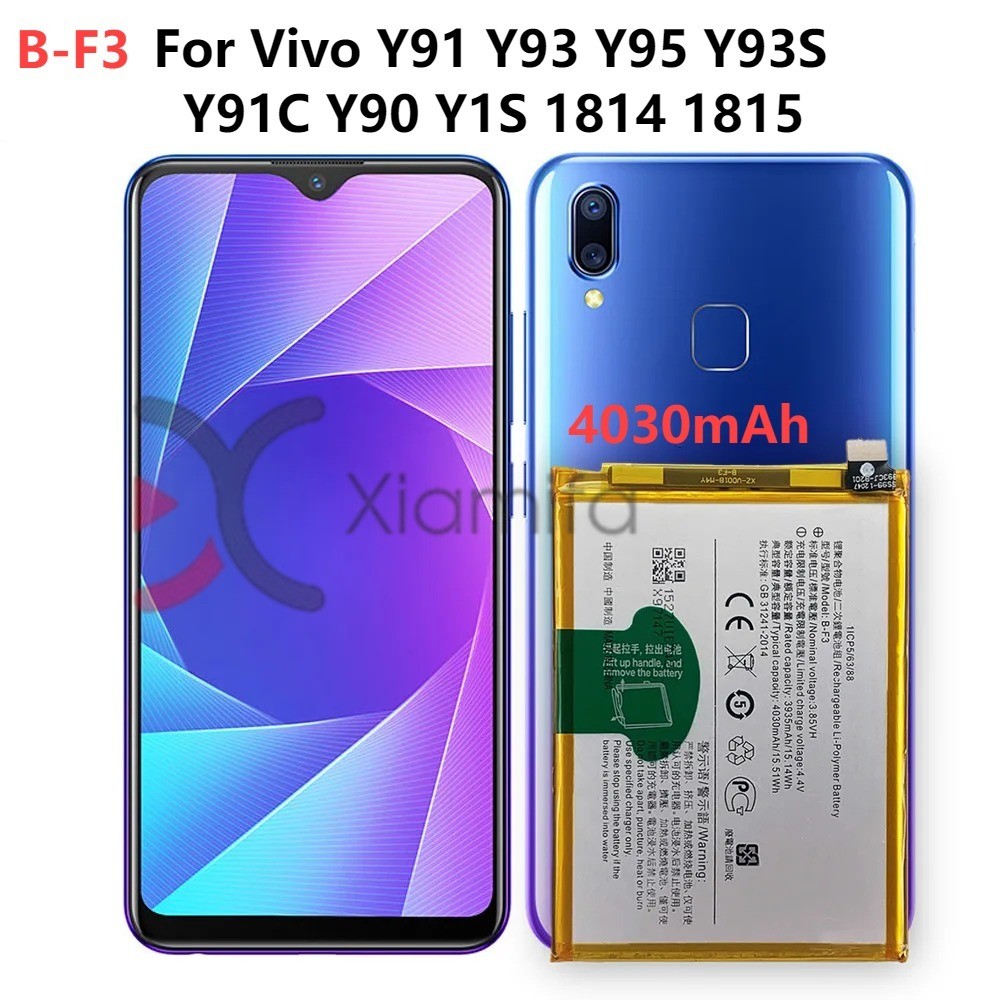 B-F3 Replacement Battery for Vivo Y91 Y93 Y95 Y93S Y91C Y90 Y1S Latest ...