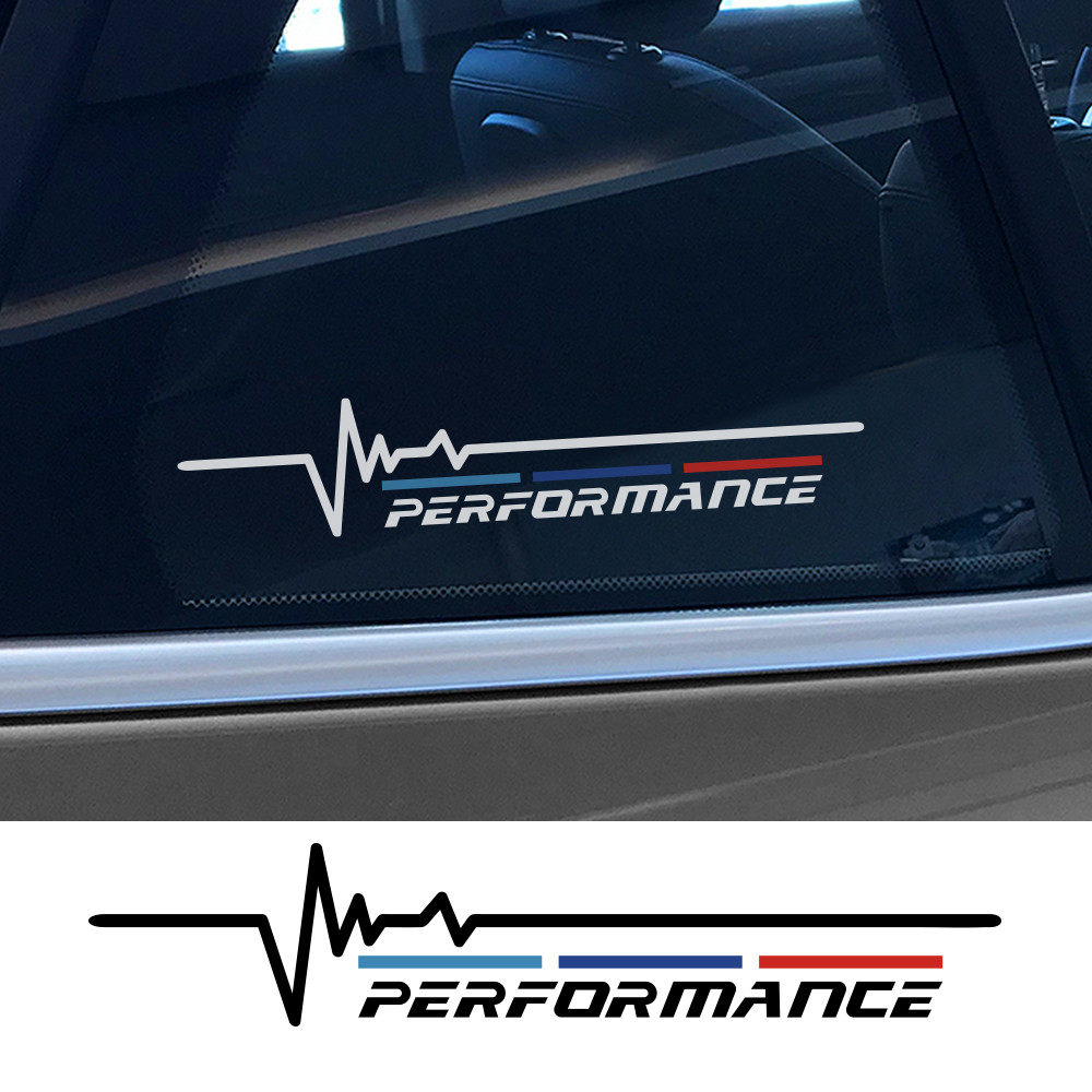 2PCS Car Window Sticker Accessories Decal For BMW E46 E90 E60 E39 E30 ...