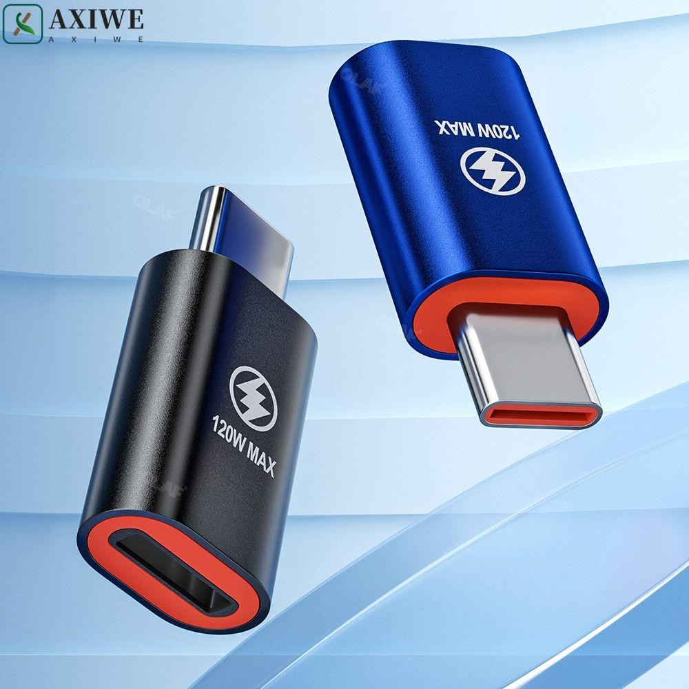 AXIWE IOS To Type C Connector, Fast OTG Connector PD20W/120W Type C ...