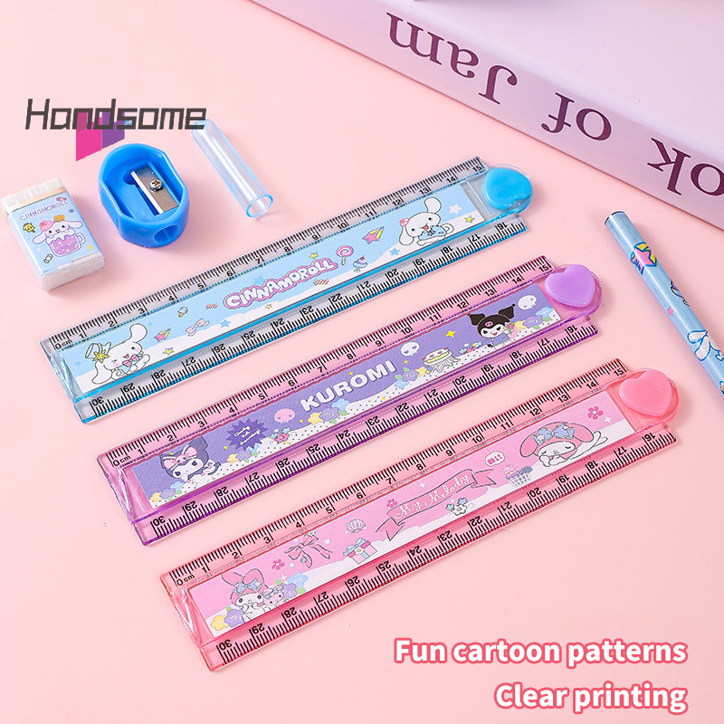 Handsome- Kawaii Sanrio Stationary Set Cinnamoroll Kuromi My Melody ...