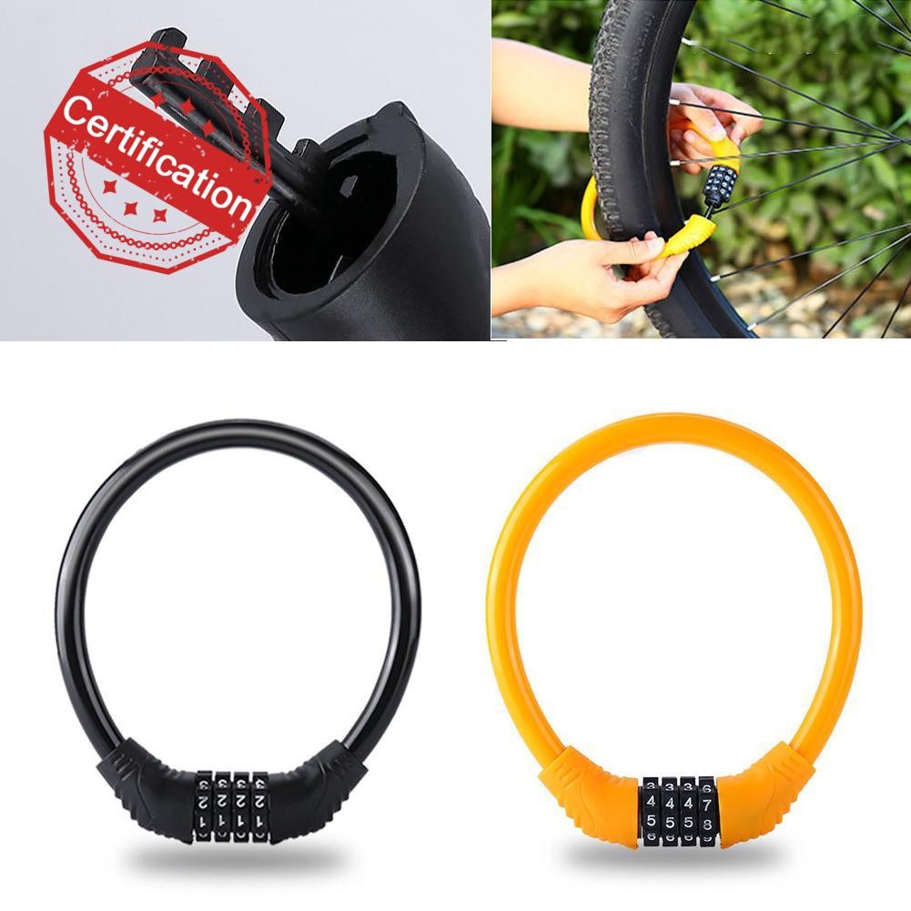 Bicycle Safety Locks Bicycle Password Lock Bike Security Locks Locker ...
