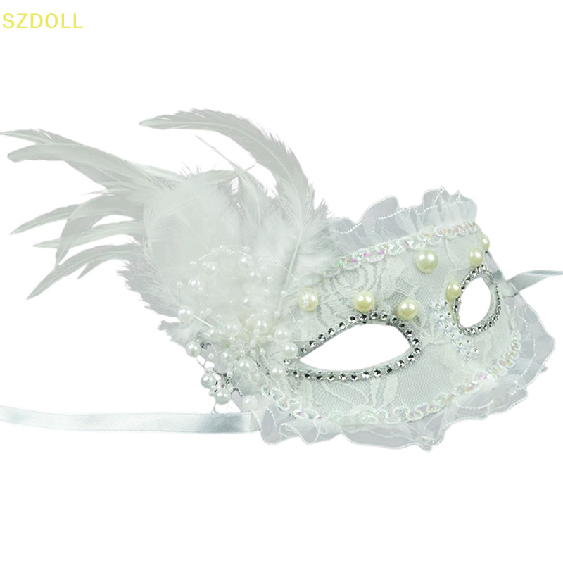 [cxSZDOLL] Lace Masquerade Masks Halloween Aldult Prom Princess Party ...