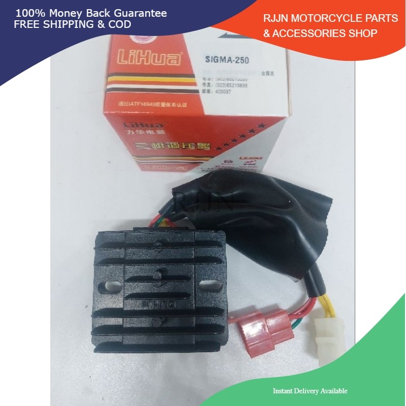 Rusi Sigma 250 Regulator/Rectifier | Shopee Philippines