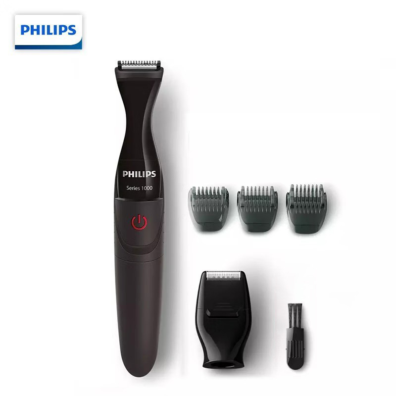 Philips Multi-function Trimmer Shaver Battery Power Facial Styling Tool ...