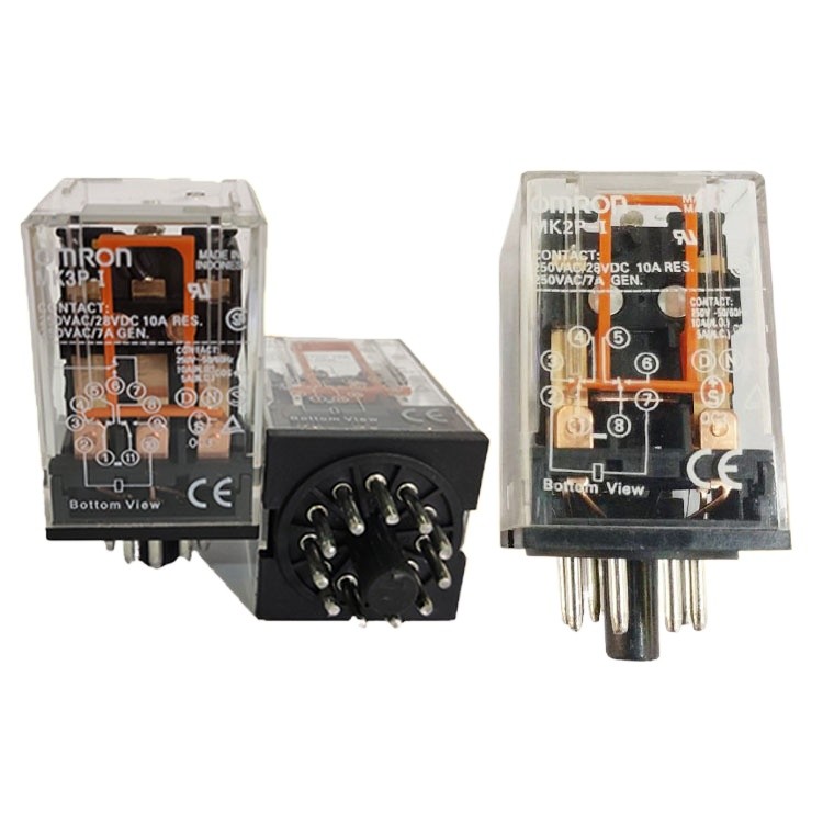 Original OMRON Omron MK3P-I MK2P-I intermediate relay MK3P-1 MK2P-1 24V220V | Shopee Philippines