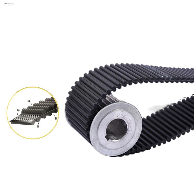 COD☆Rubber synchronous belt double-sided tooth synchronous belt DA5M570 ...