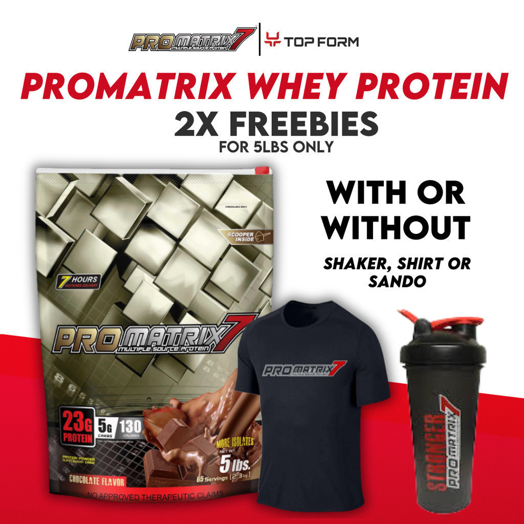 Promatrix Whey Protein 2lbs, 5lbs - Promatrix 7 | Shopee Philippines