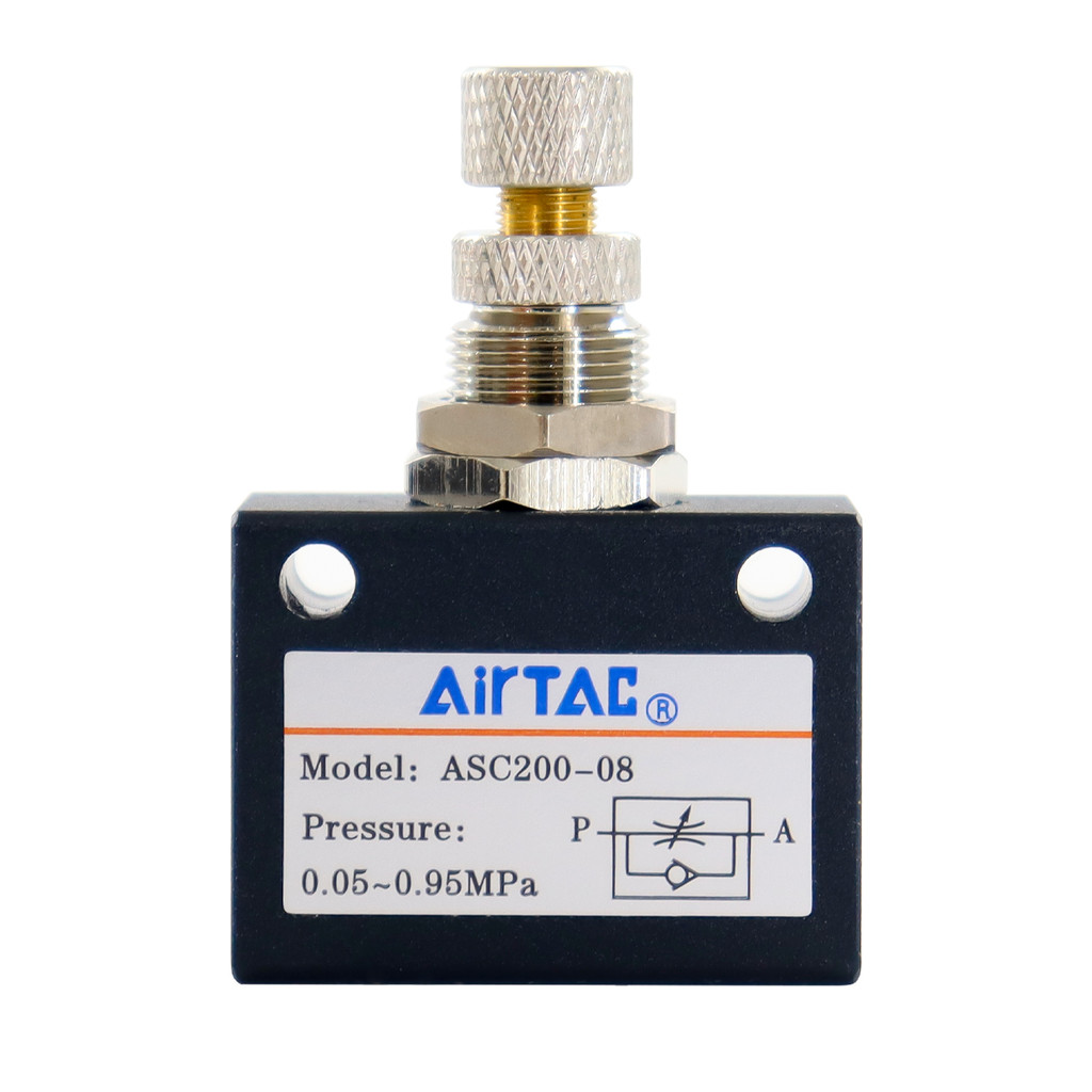 Airtac Yadeke One-Way Throttle Valve ASC100-06/200-08 Pneumatic ...