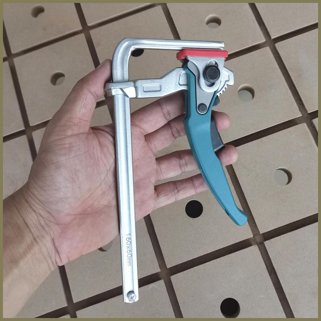 Quick Grip Clamps Portable Woodworking Ratcheting Clamp Bar Clamp Alloy ...