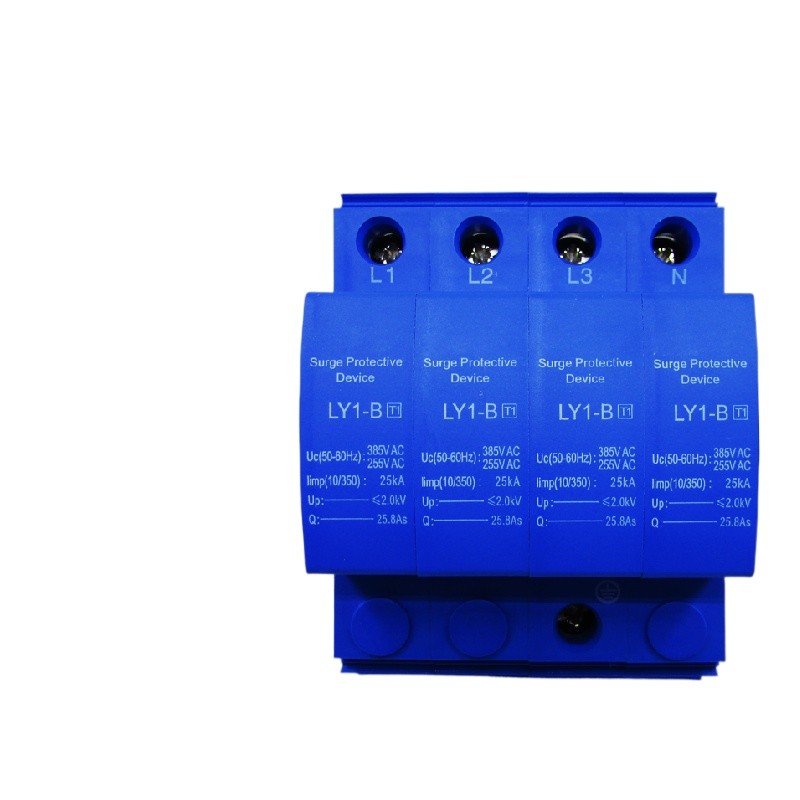 Class I power supply lightning protector limp25KA T1 lightning arrester ...