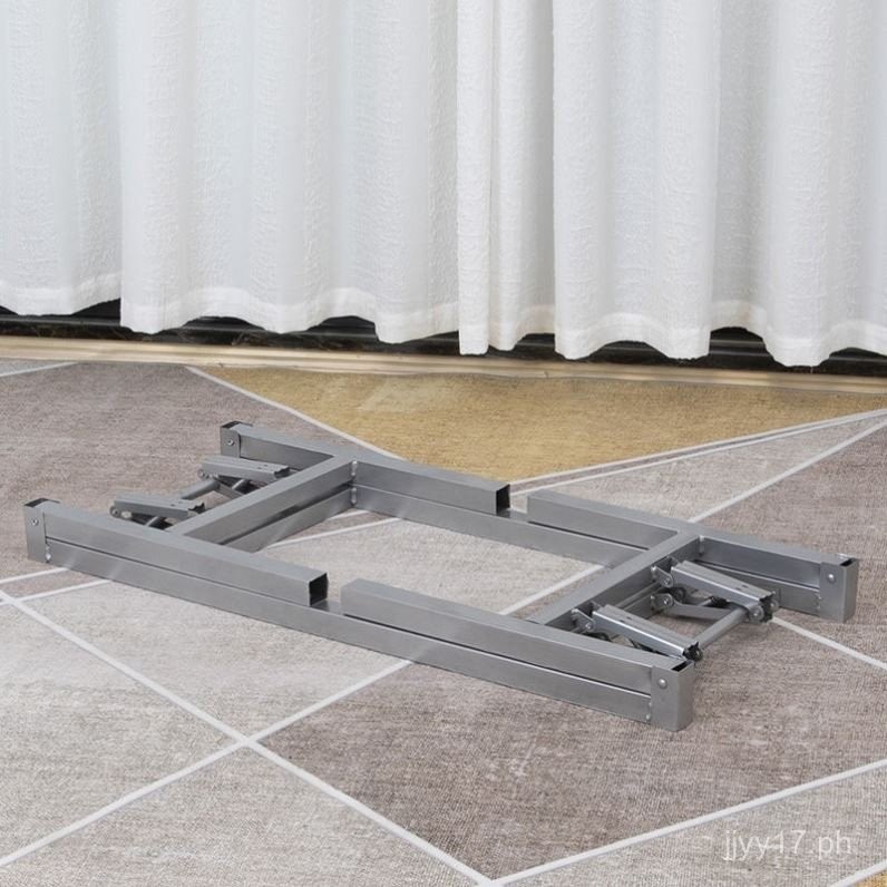 #Foldable Table Legs Rectangular Table Legs Bracket Folding Iron Table ...