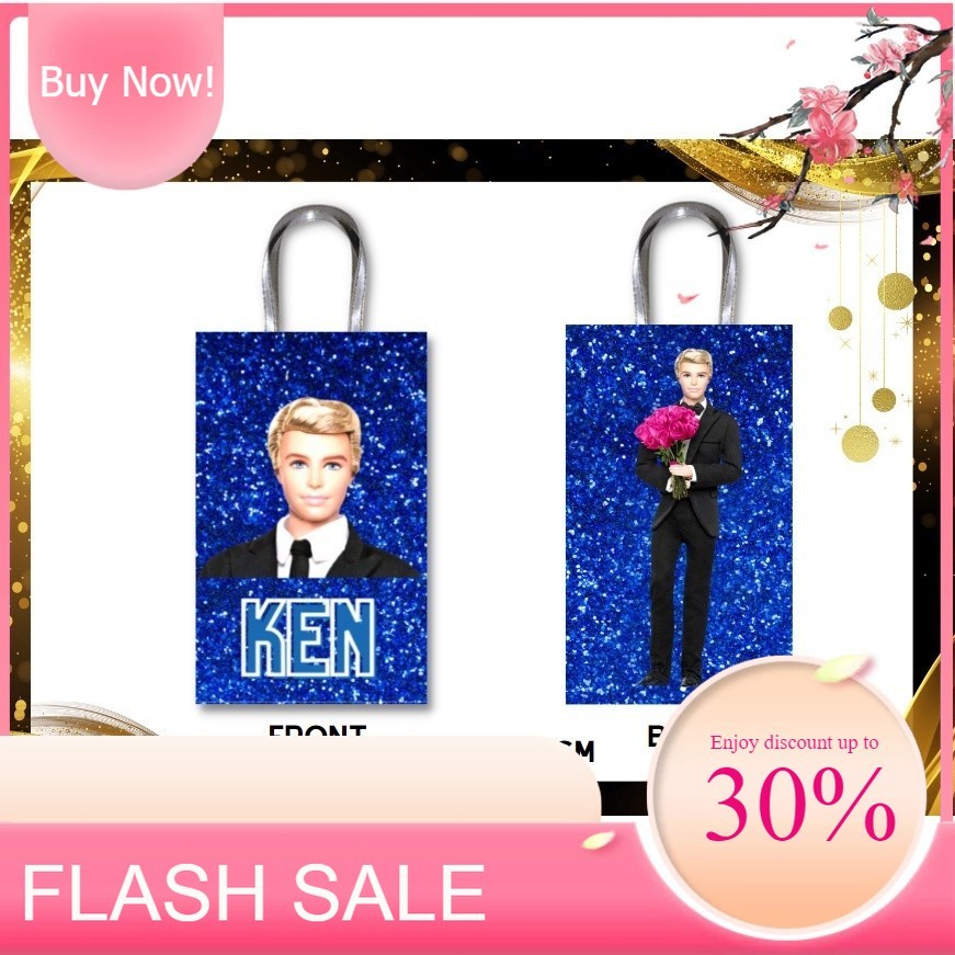 Royal Blue Ken Candy Bag Barbie Theme Party Supplies Thank You Gift Bag ...