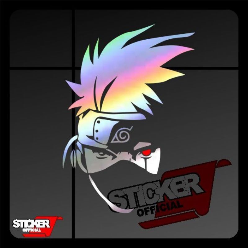 Kakashi Naruto Anime Sticker for Motorcycle Stickers Waterproof Decal ...