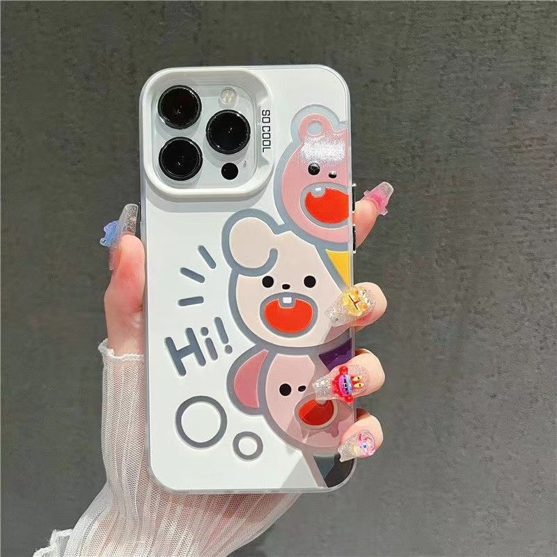 Cartoon cute Anpanman Bracelet Mobile phone holder csae xiaomi 11 LITE 12 13 T PRO 14 redmi 12R ...