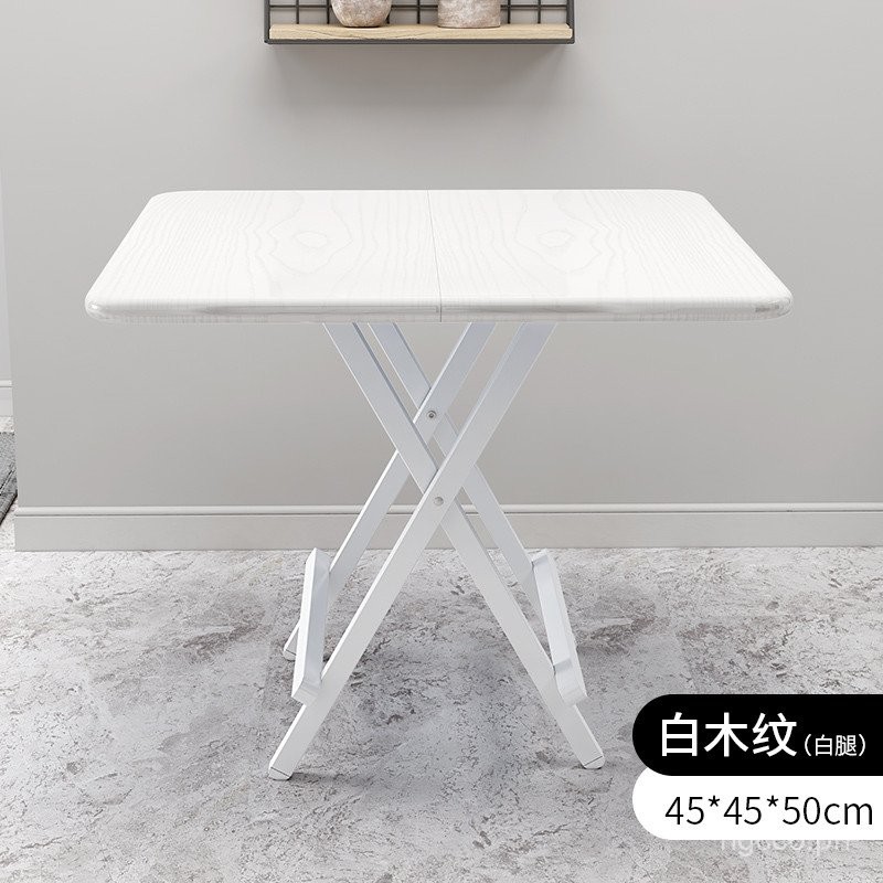 Folding Table Dining Table Household Small Table Dining Table Simple ...