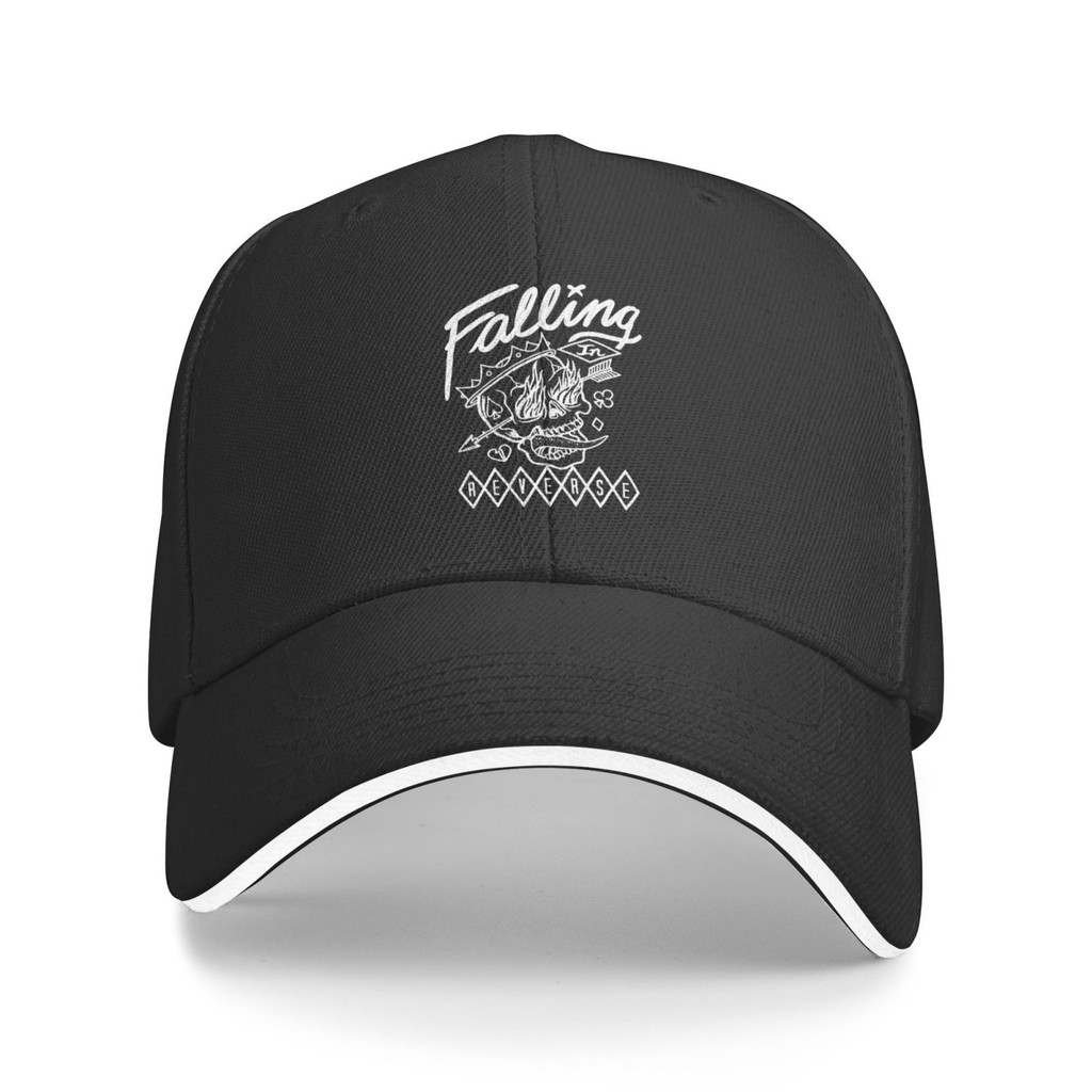 Popular Top Quality Baseball Cap Falling In Reverse Flame Skull ...