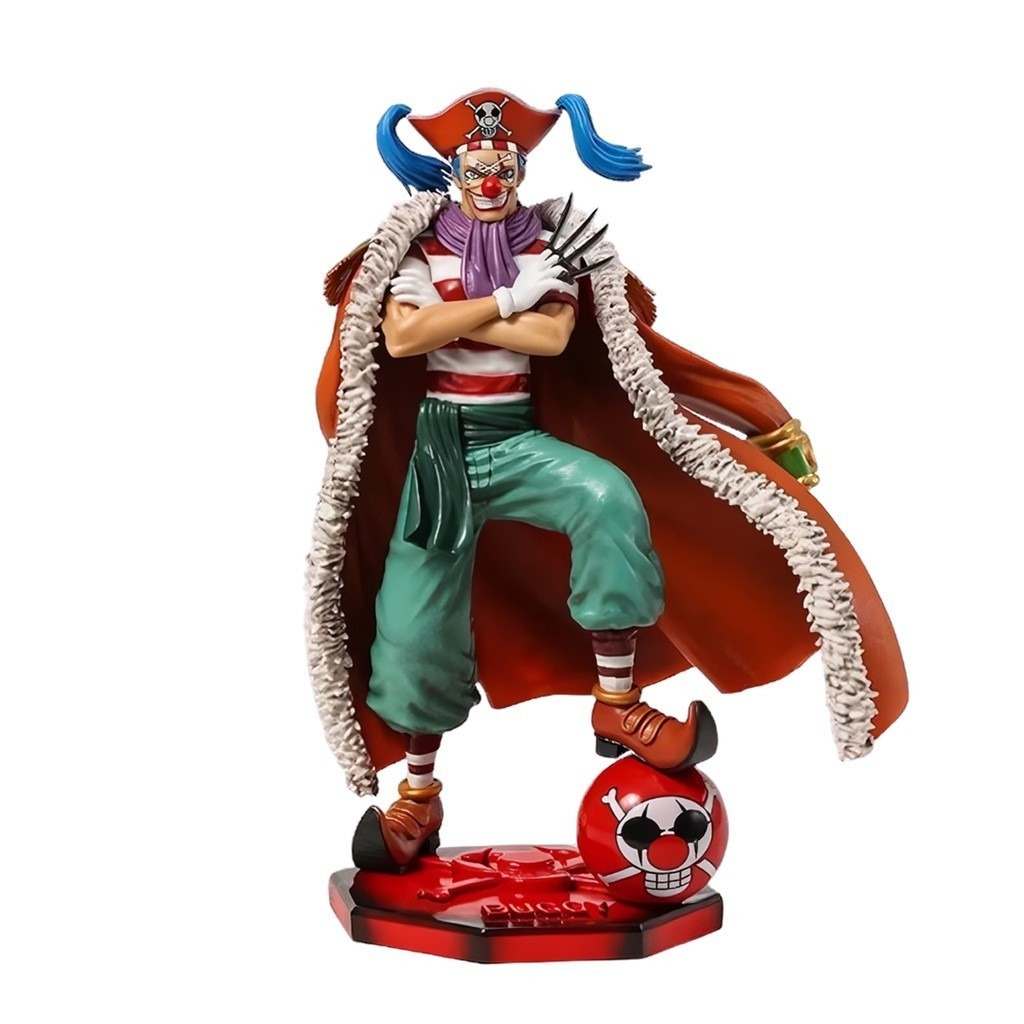 Buggy Clown Grand Line Yonko One Piece 26cm Action Figure PVC D-YLG109 ...