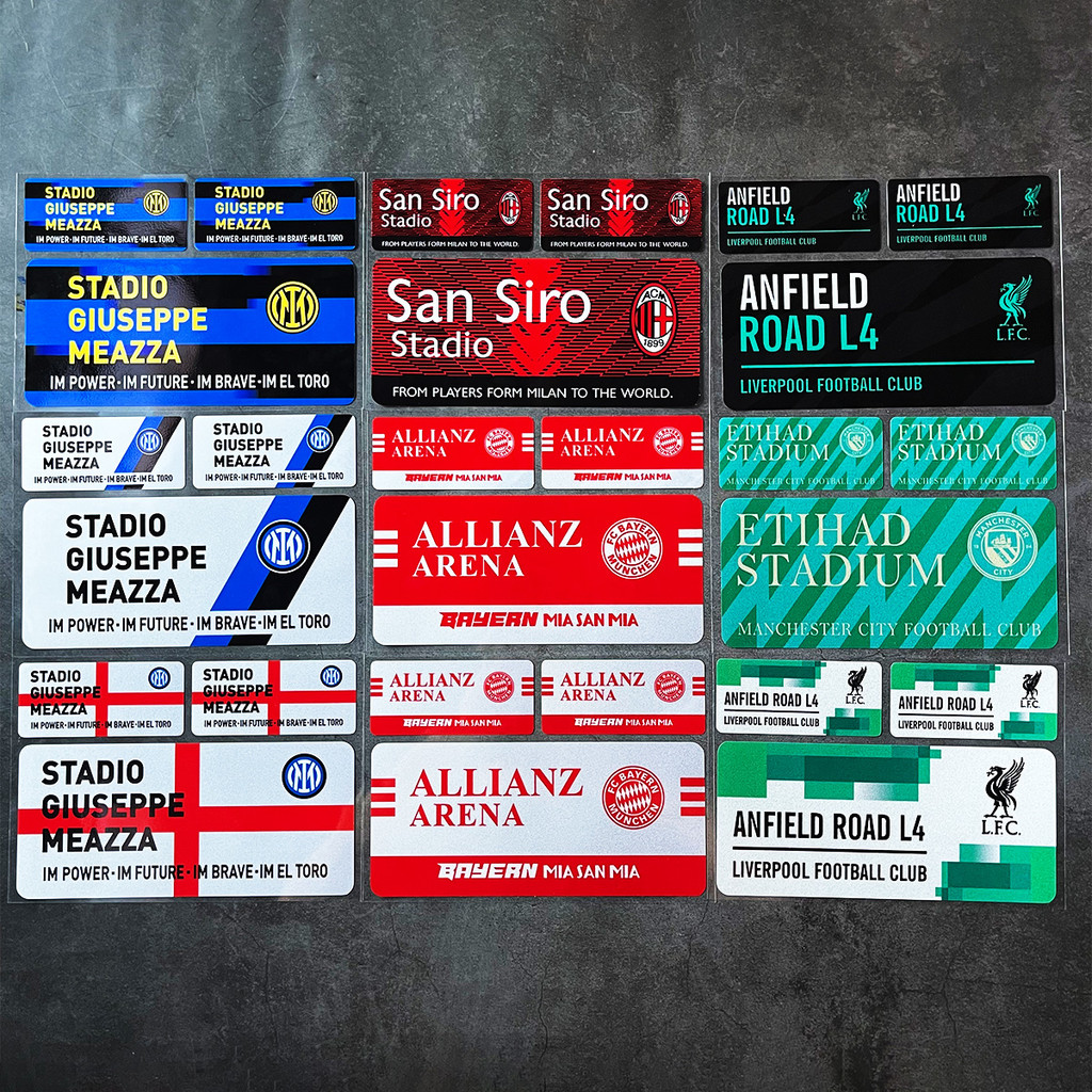 Football Club Logo Car Reflective Stickers English Premier League ...