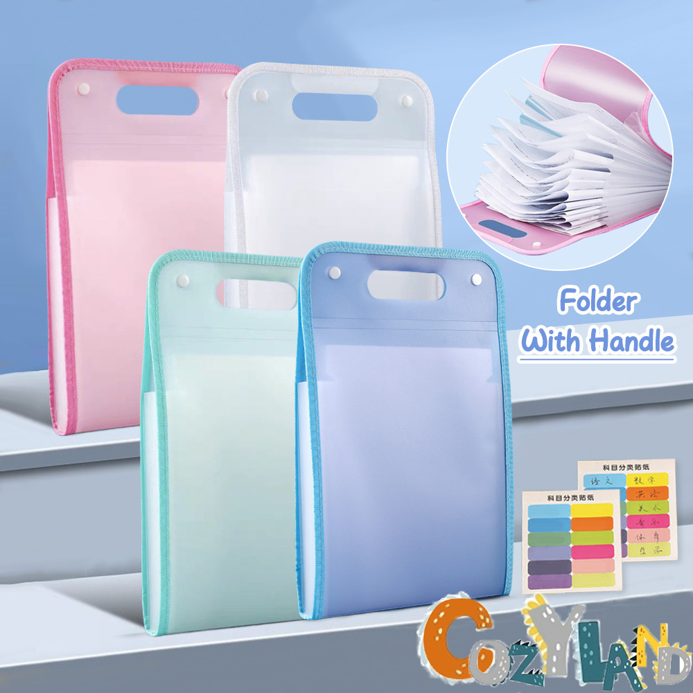 Cozyland Expanding File Folder 13 layer test paper Folder Waterproof ...