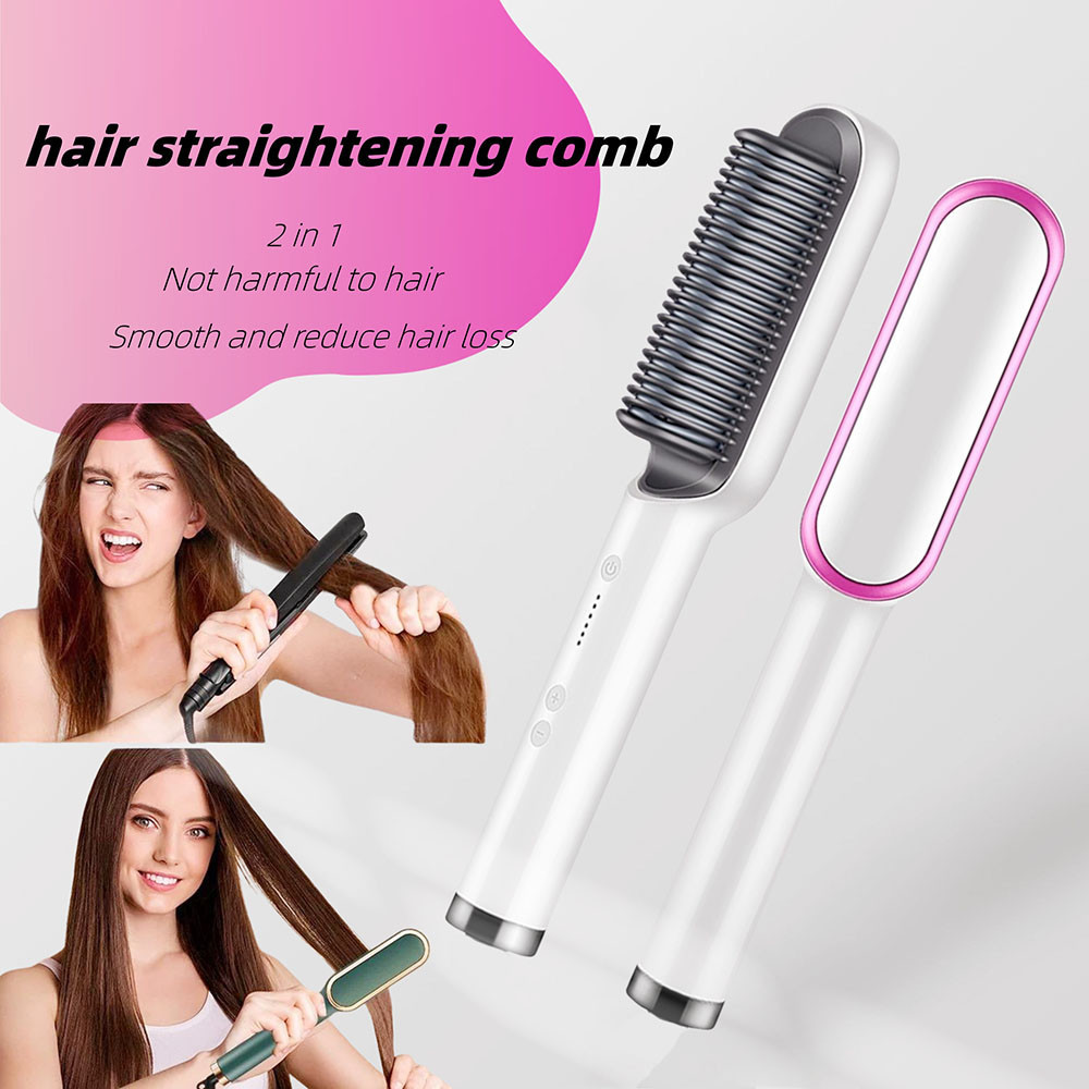 Multifunctional 2-in-1 Multifunctional Hair Brush Comb Electric ...