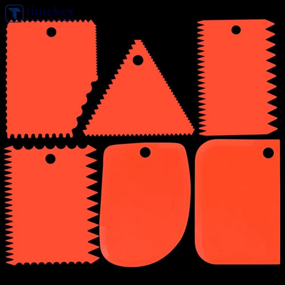 TIMEKEY 6PCS/Set Pottery Plastic Scraper Tools Soft Clay Sculpture ...