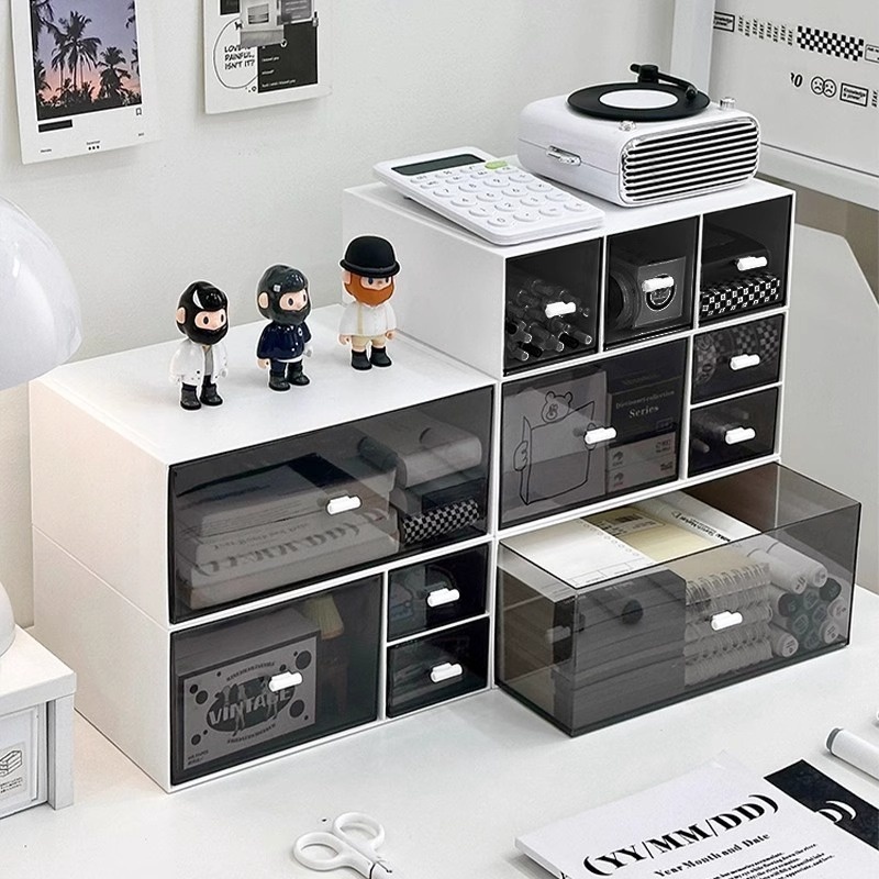 Simple Design Storage Box Large-Capacity Student Stationery Organizing ...