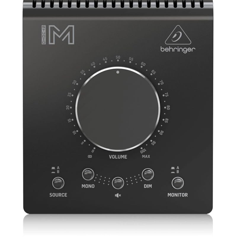 Behringer Studio Monitor Controller with Passive Big Knobs and Simple ...