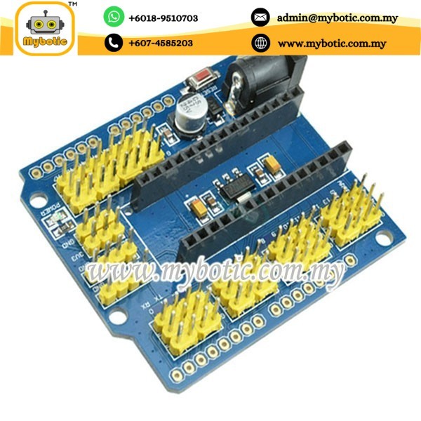Nano IO Expension Sensor Shield Module For Arduino UNO Nano | Shopee ...