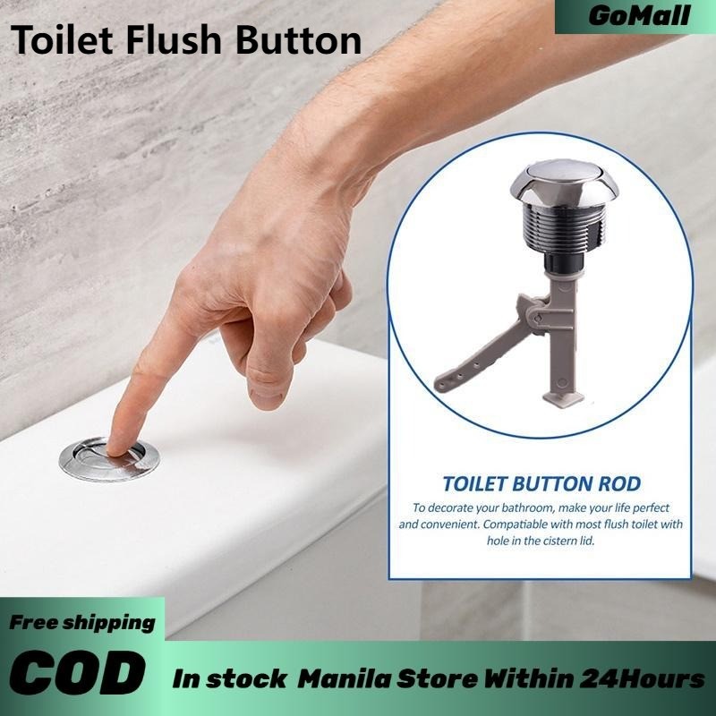 Toilet Flush Button Replacement Single Flush Toilet Water Tank Buttons ...