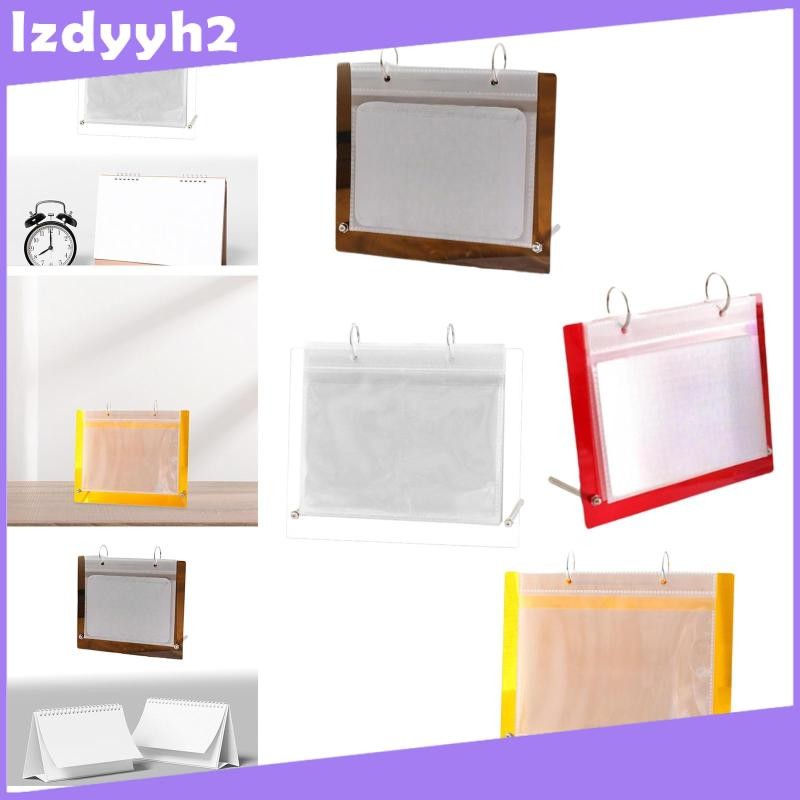 [Lzdyyh2] Desktop Acrylic Photo Album Desktop Display Holder Office ...