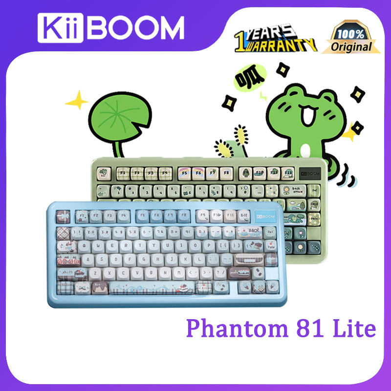 KiiBOOM Phantom 81Lite Mechanical keyboard Wireless Bluetooth three ...
