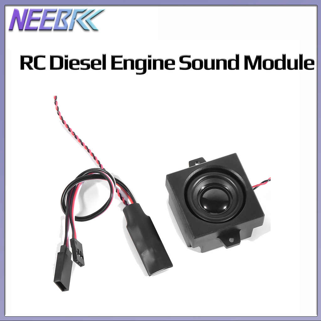 RC Diesel Engine Simulation Sound Module 3.6-8V 5W Horn Speaker For RC ...