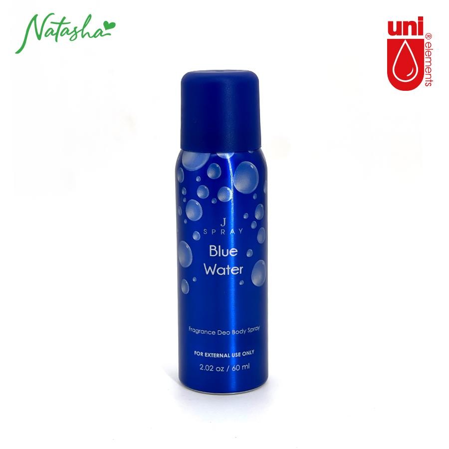 Natasha Js Blue Water Uni Men's Body Fragrance Fresh Water Scent 60ml ...