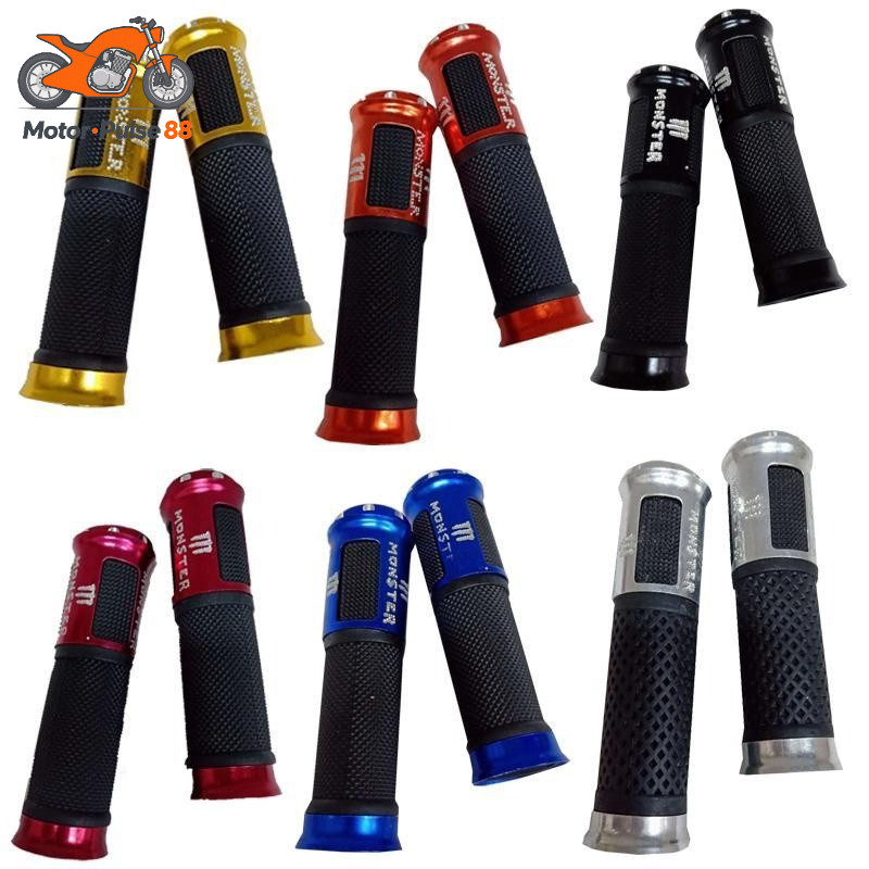 CNC Alloy Motorcycle Handle Grips – Stylish Design【Motor・Pulse 88 ...