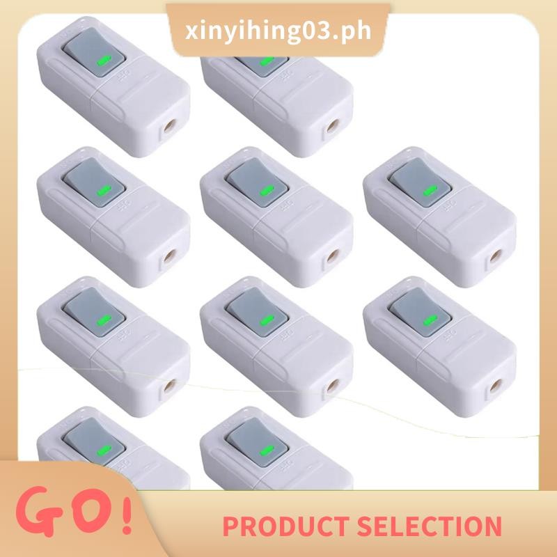 In Stock Appliance Push Button White Switch Rocker Button Wiring Switch ...