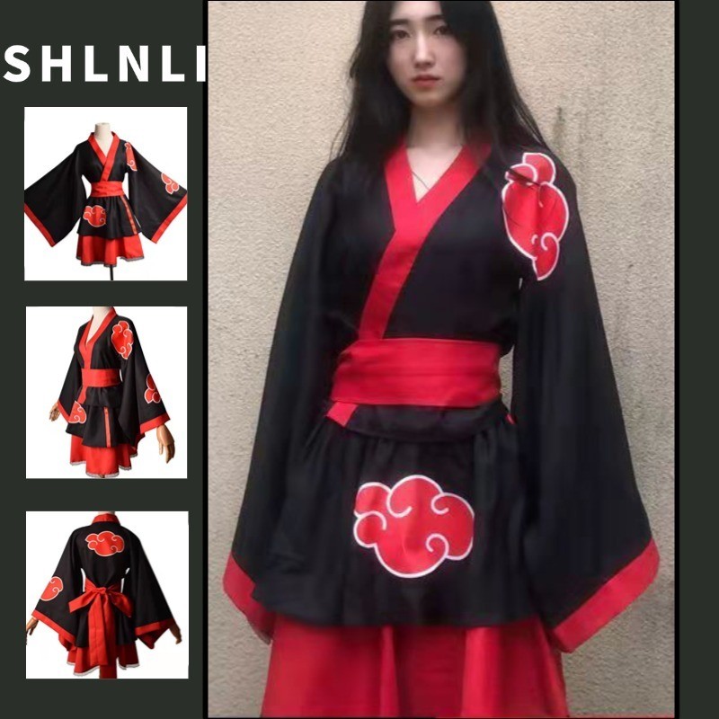 Anime Naruto Cosplay Stage Costumes for Women Japanese Uzumaki Naruto ...