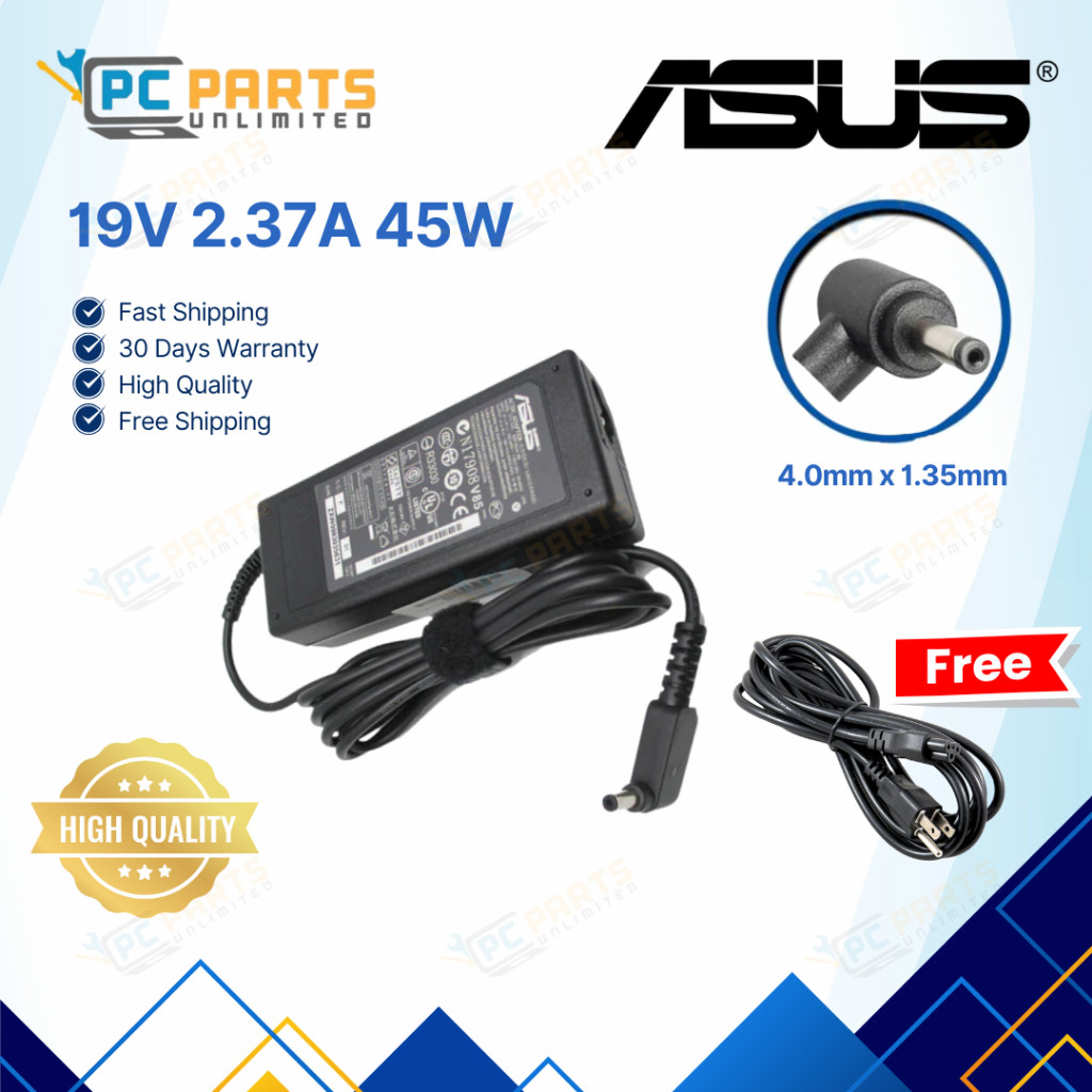 Asus Laptop Charger Adapter for X407 X407M X407U X407UB Transformer ...