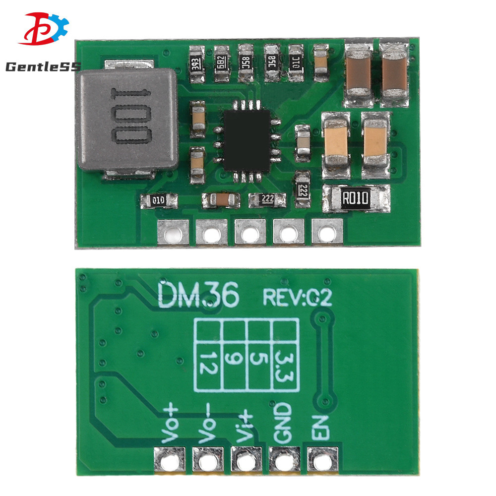 DC3-20V Wide Voltage Input Automatic Buck-boost Power Module Output Voltage 5V/12V | Shopee ...