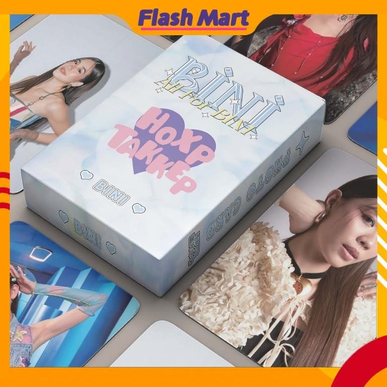 30/55pcs/92pcs/box BINI Photocard HORI7ON Album Postcards SB19 BINI Jollibee CHERRY ON TOPLOMO ...