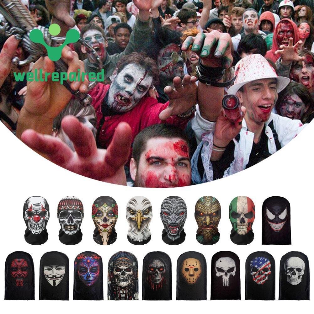 Europe And The United States Ghost Face Spoof Sunscreen Party Full Face ...