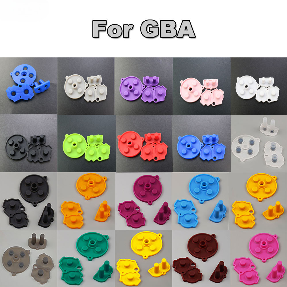 1Set Colorful Rubber Conductive Buttons A-B D-pad For Nintendo GameBoy ...